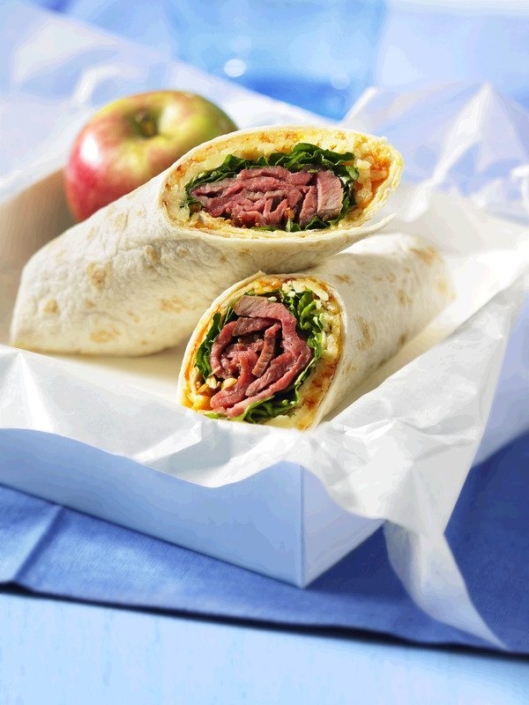 Beef and Fine Cheddar Wraps - Canadian Beef | Canada Beef