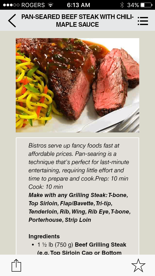 Canada Beef Recipes - Canadian Beef