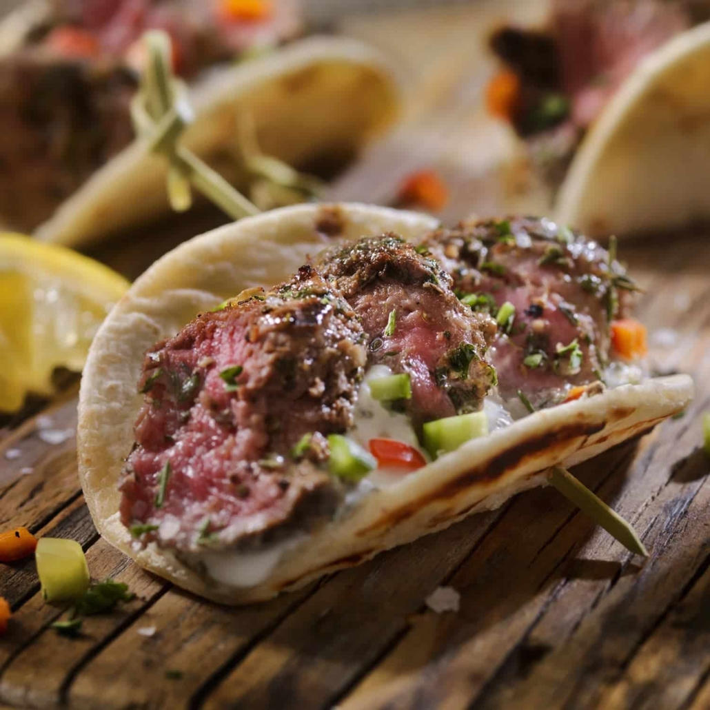 Greek Taco Bites - Canadian Beef | Canada Beef